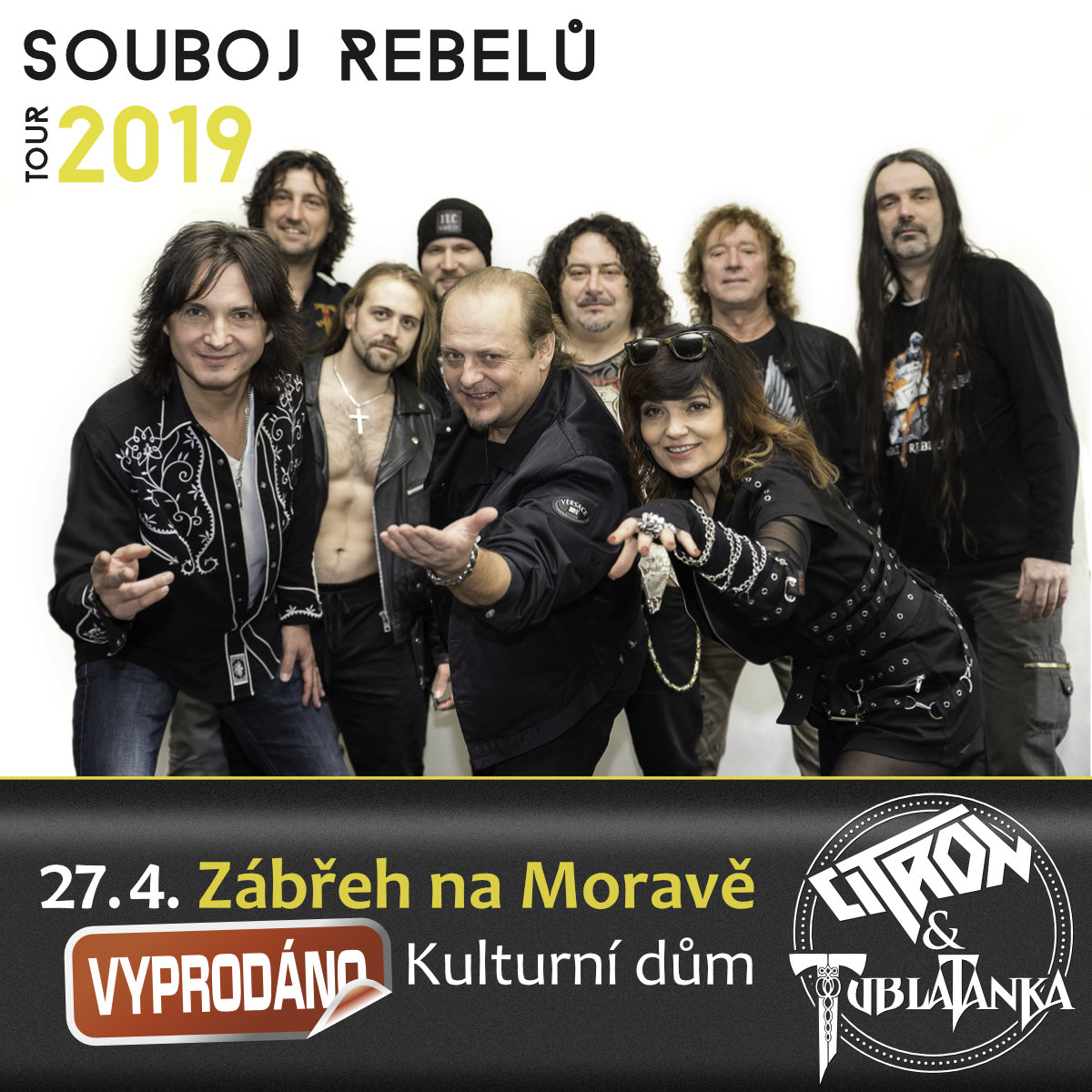 Koncert Tublatanky a Citron v Zábřehu na Moravě je zcela vyprodán! | Masters of Rock