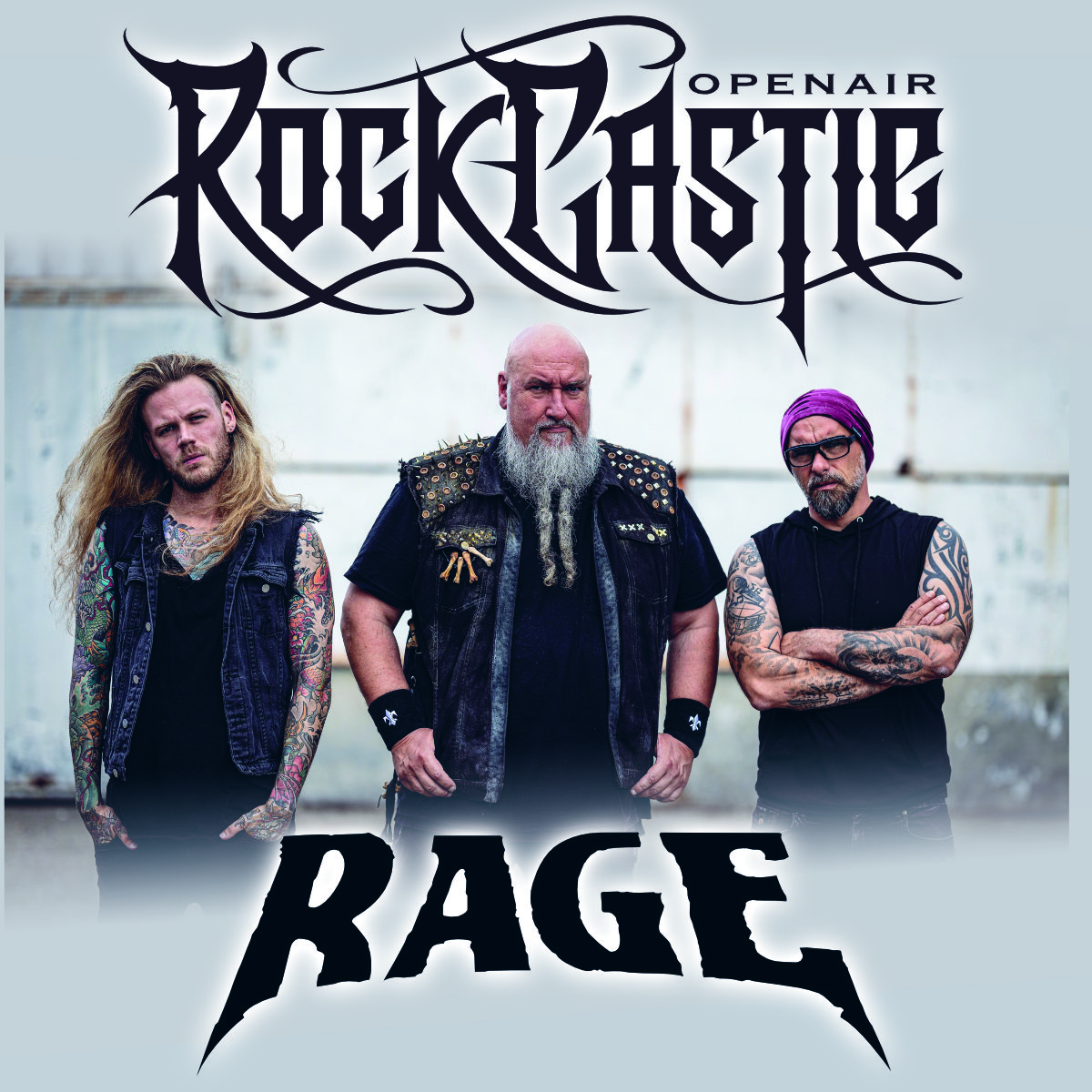 RAGE dorazí na ROCK CASTLE opět jako trio! | Masters of Rock